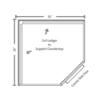 Choosing a Corner Base Cabinet - RTA Cabinet Blog