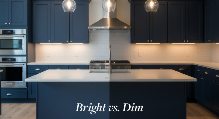LightingImpacts_Blog_Bright-vs-Dim - RTA Cabinet Blog